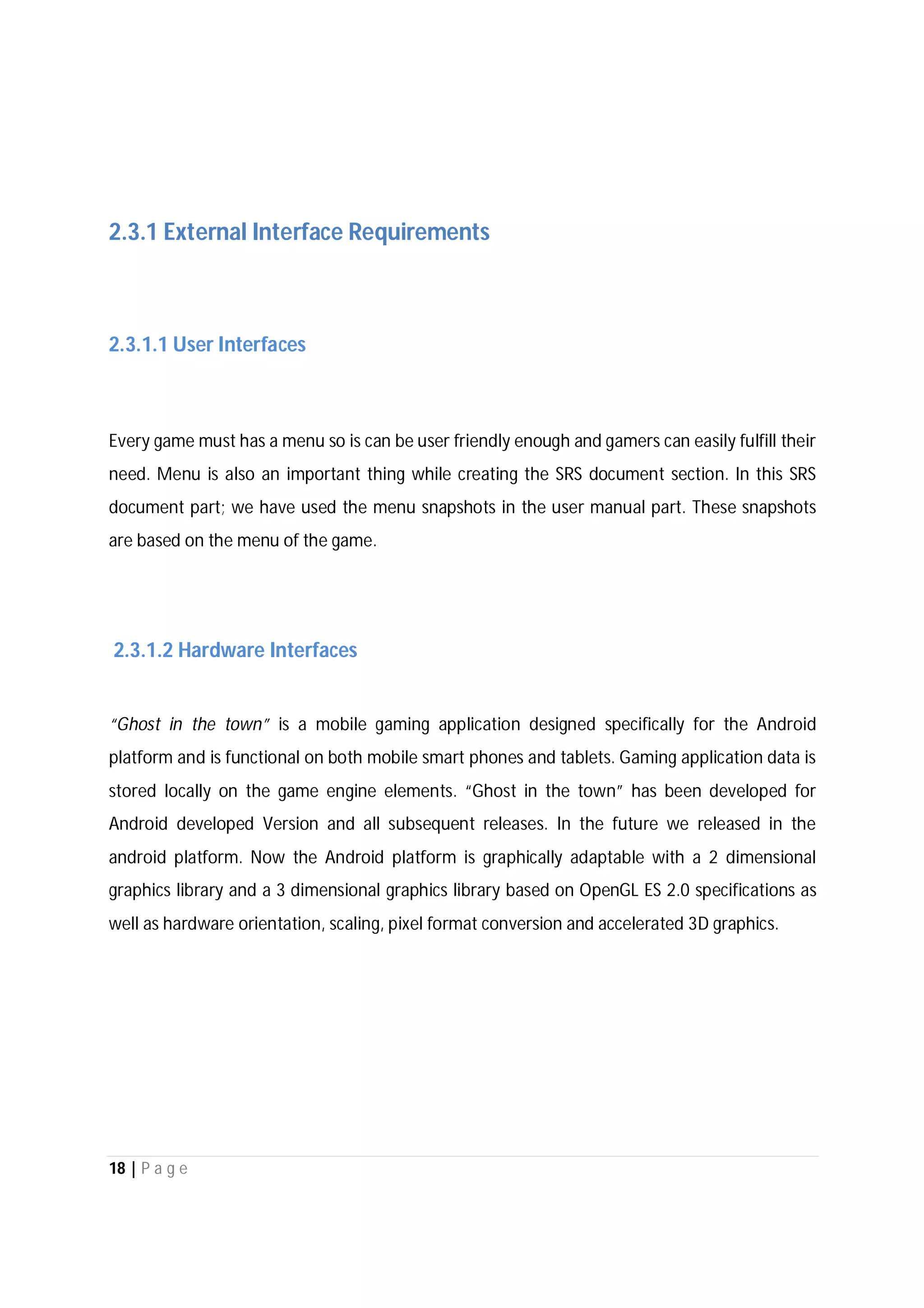 SRS of software project lab 1 | PDF