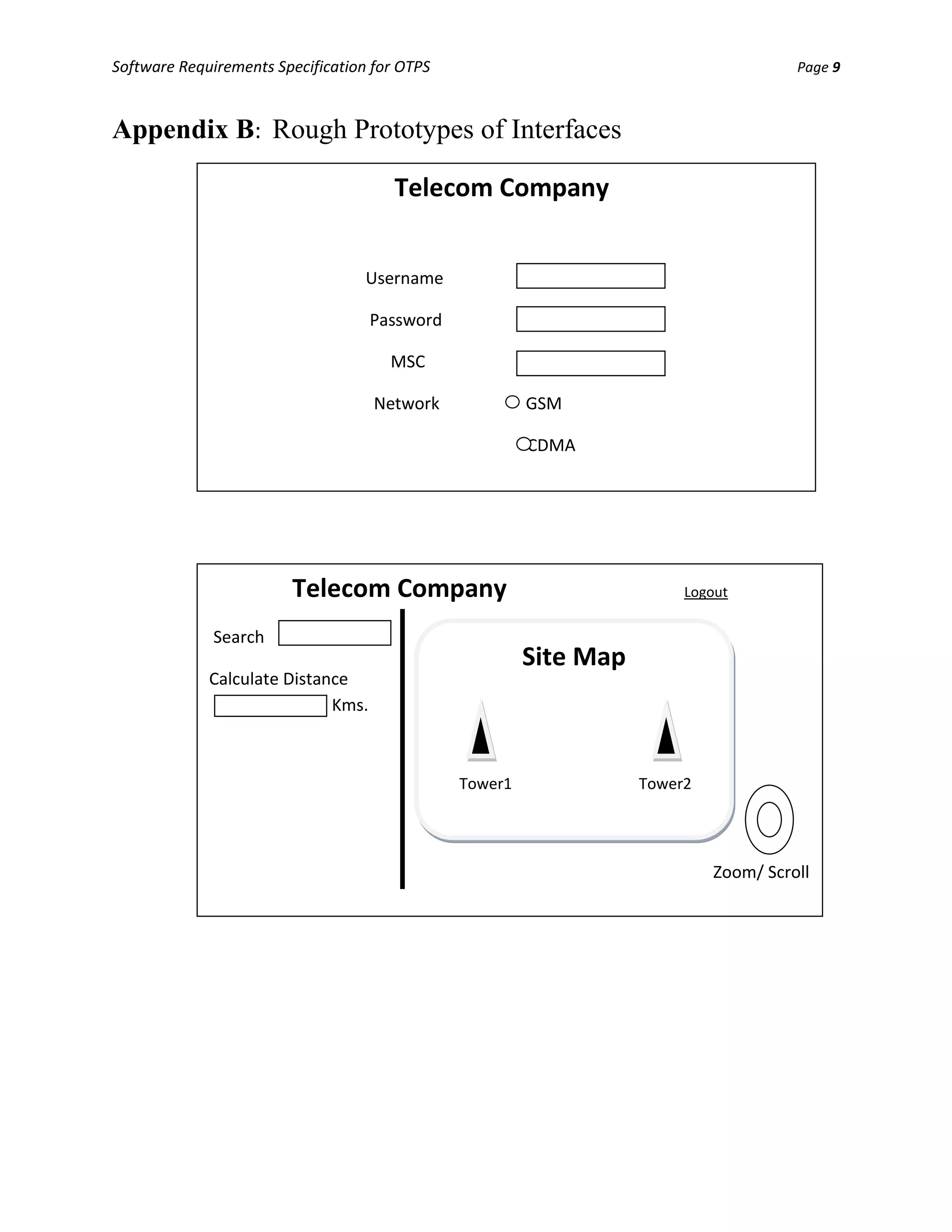 Software Requirements Specification (SRS) for Online Tower Plotting System (OTPS) | PDF
