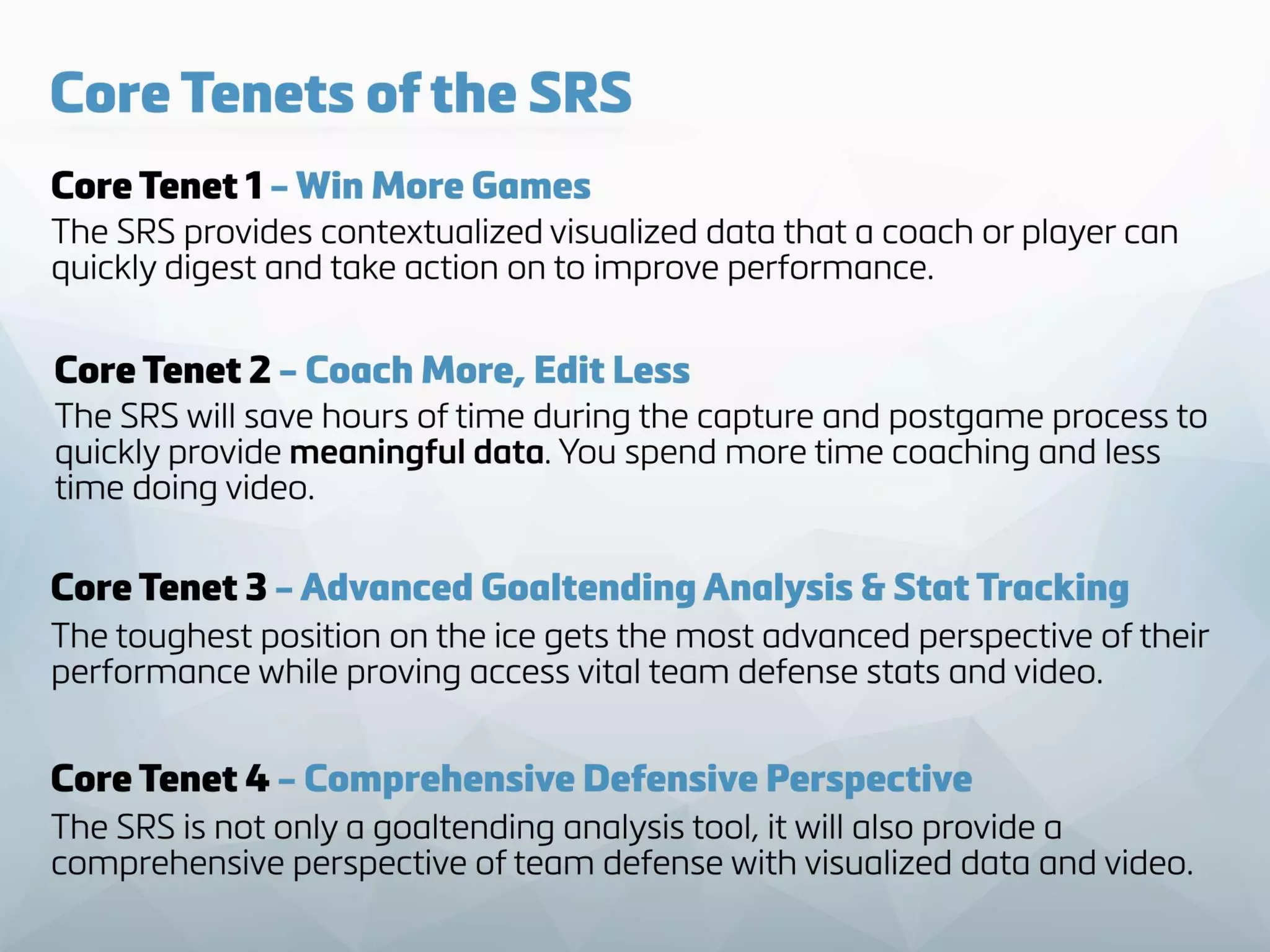 SRS Overview Presentation | PPT