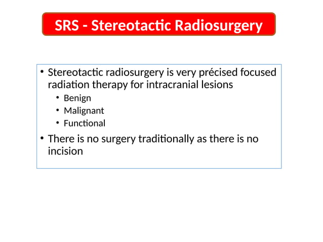 SRS PLAN METRICS BY DR KANHU CHARAN PATRO | PPTX | Cancer | Diseases ...