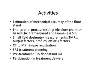 Stereotactic Radiosurgery at UIHC | PDF