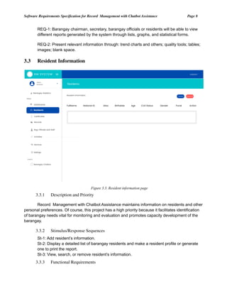 Software Requirements Specification (SRS) - Records Management with ...