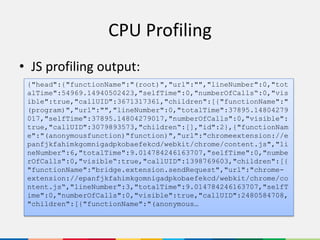 Untrusted JS Detection with Chrome Dev Tools and static code analysis | PPT