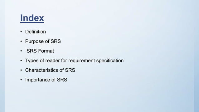 SRS(software requirement specification) | PPTX | Operating Systems | Computer Software and ...