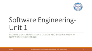 Srs (software requirement specification) in software engineering basics ...