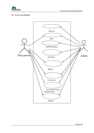 Inventory Management System Use Case Diagram