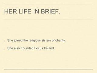 Sr Stanislaus Kennedy by Emma | PPTX