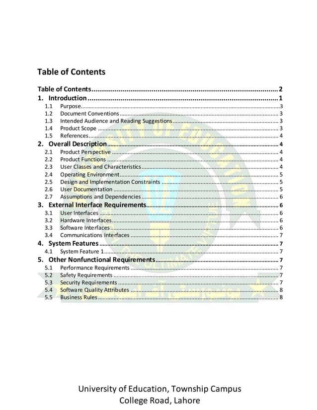 SRS for Library Management System | DOCX | Desktop Publishing ...