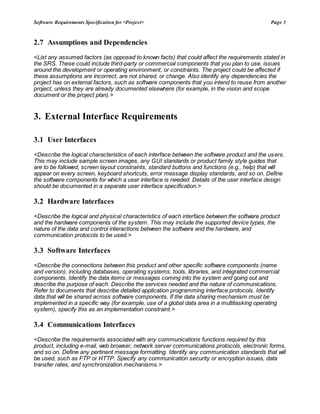 Srs template ieee | DOC
