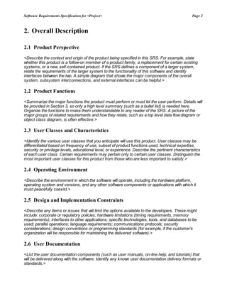 Srs template ieee | PDF