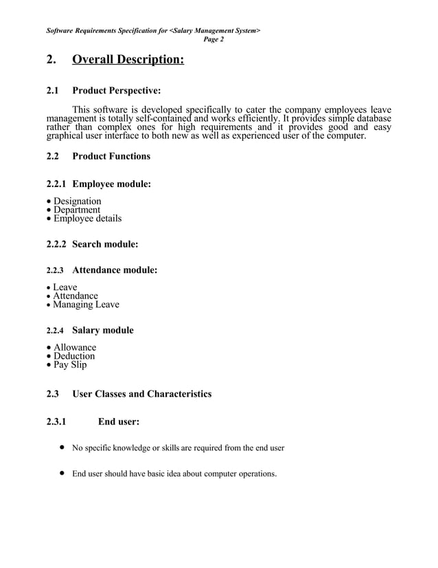 Srs template ieee se-1 | DOC | Operating Systems | Computer Software and Applications