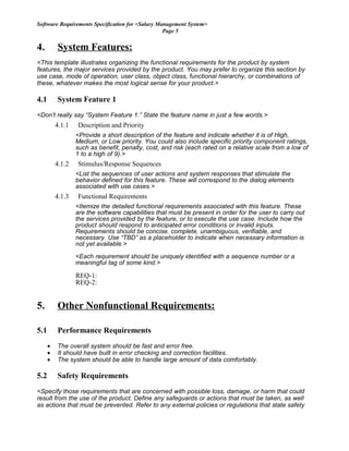 Srs template ieee se-1 | DOC | Operating Systems | Computer Software ...