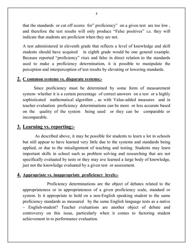 Proficient and Non proficient Learners | PDF