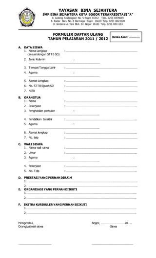 Srt.+edaran+daftar+ulang+1011 | DOCX