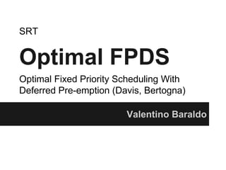 Real Time Systems - Deferred pre-emption | PPT