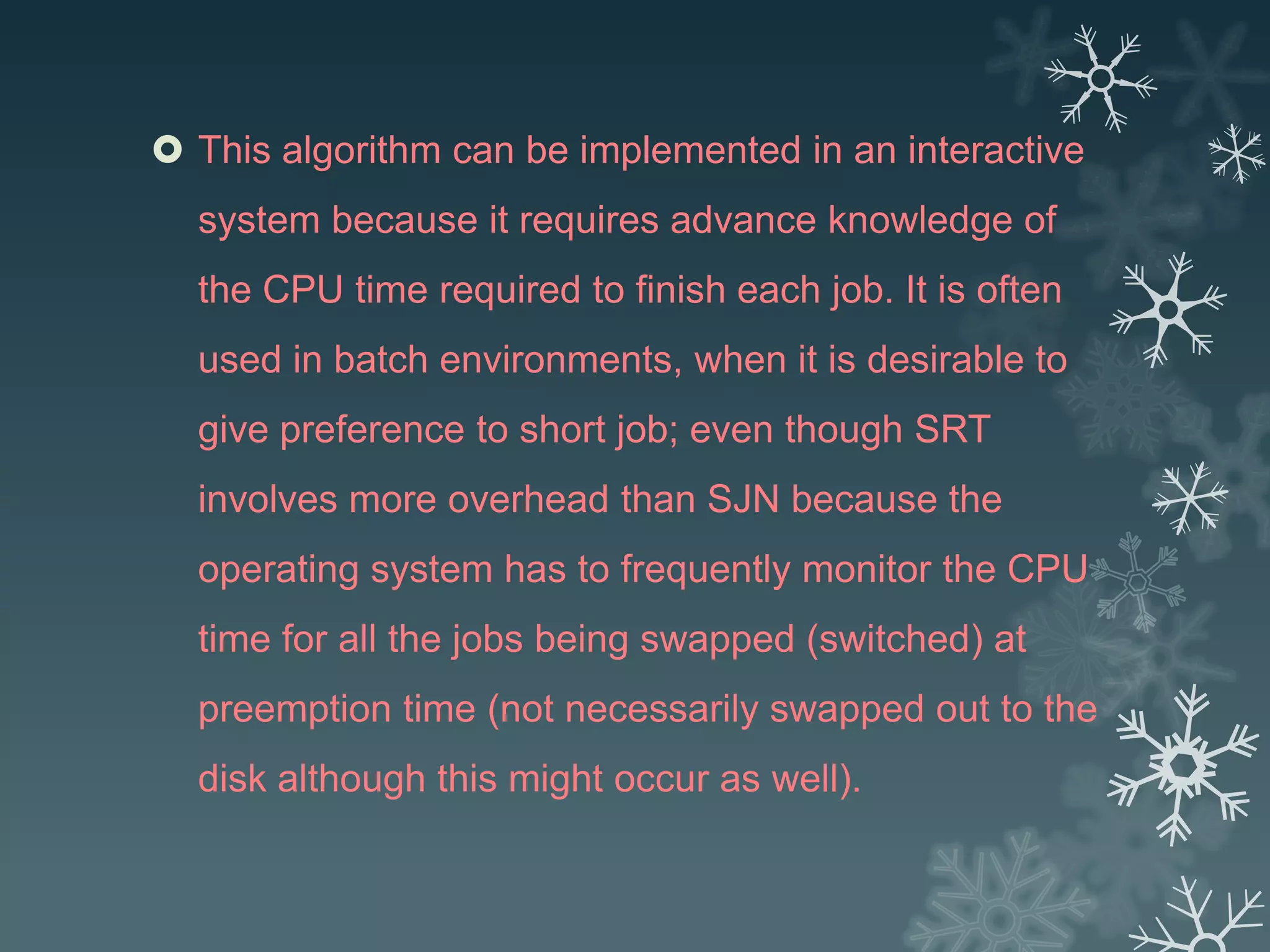 Srt Algorithm Pptx Computing Technology And Computing 4591