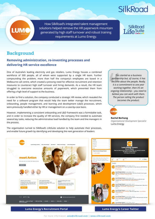 Case Study: Lumo Energy | PDF