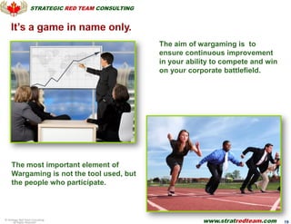 Strategic Red Team Consulting - Introduction to Business Wargaming | PDF