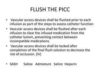 Srt how picc | PPTX | First Aid | Injuries