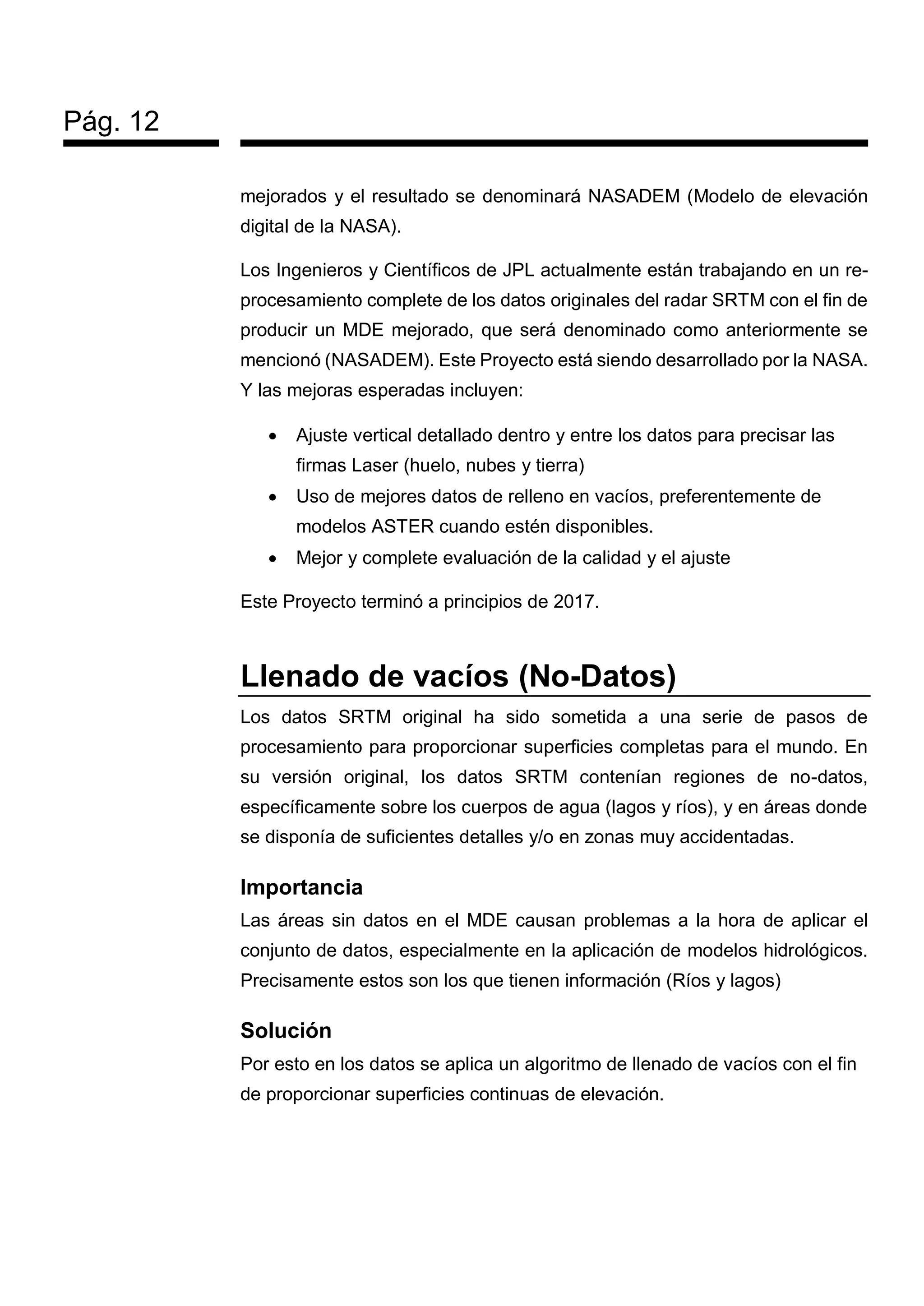 SRTM_Shuttle Radar Topography Mission | PDF