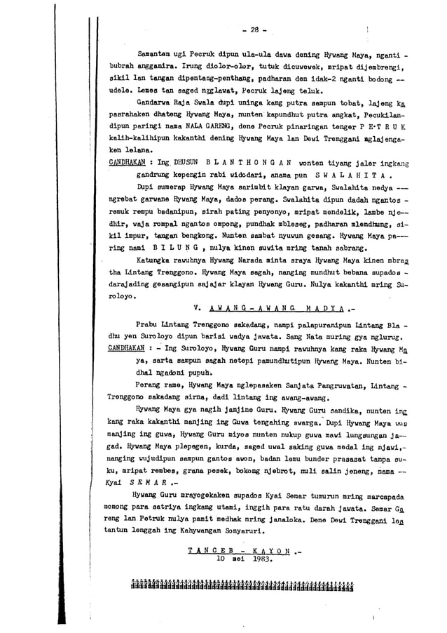 Srt pustakaraja prw 01 suryosaputro | PDF