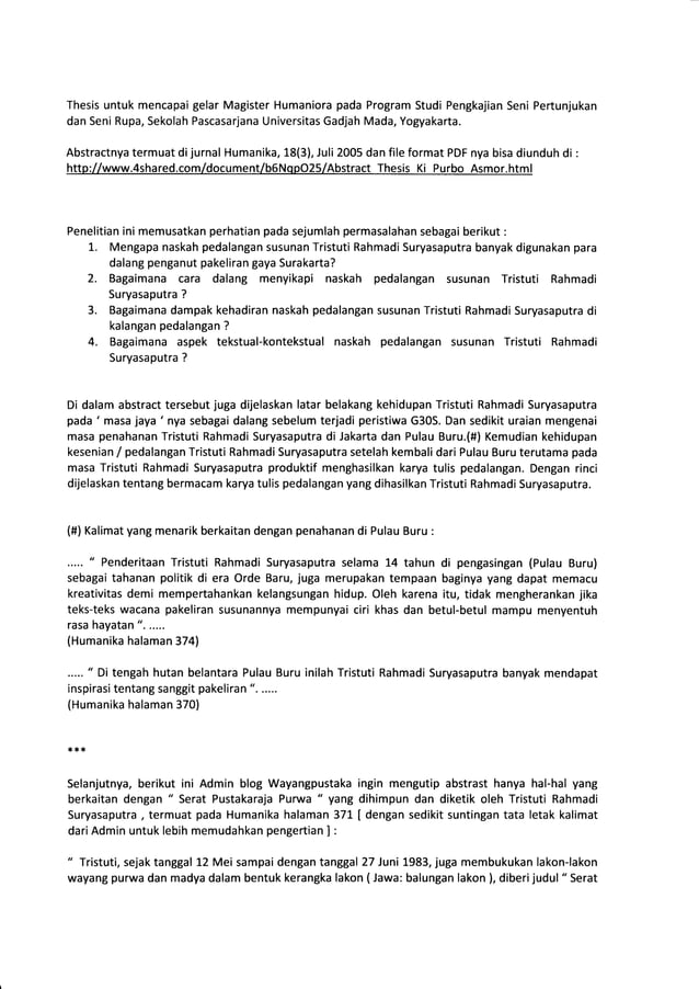 Srt pustakaraja prw 03 suryosaputro | PDF