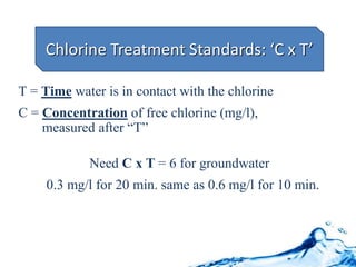 chlorination n chlorine demand | PPTX