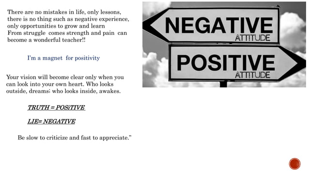 POSITIVITY | PPT