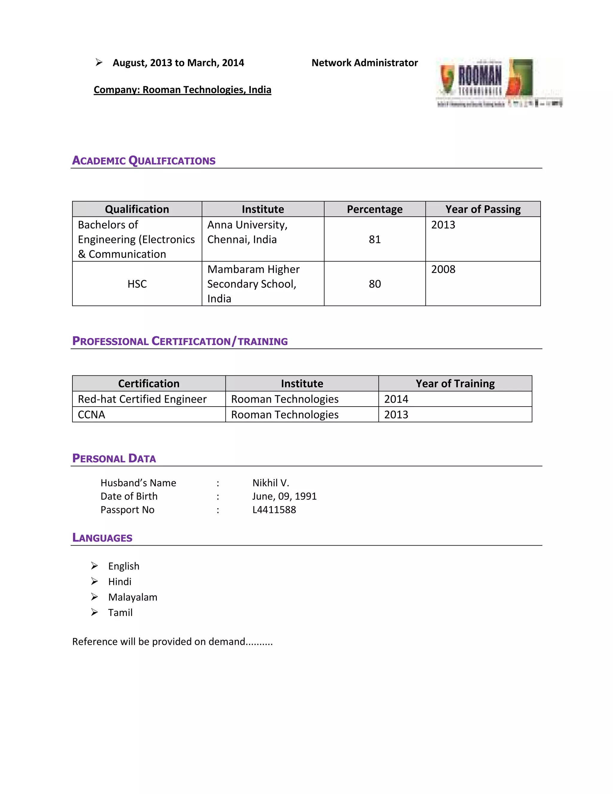 Sruthi electrical design resume MEP | PDF