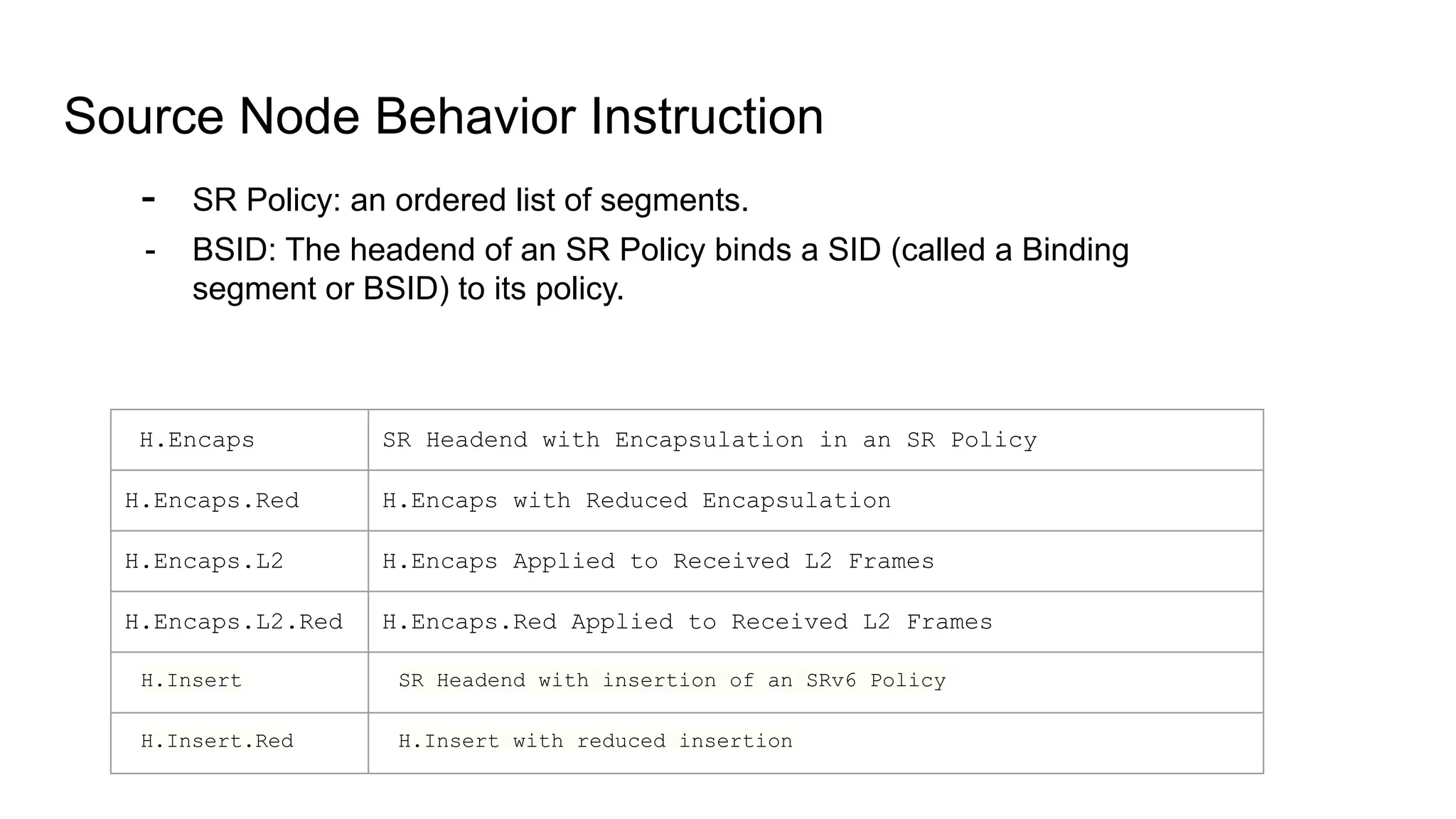 SRv6 note from book and some drawing for different srv6 packet format | PDF