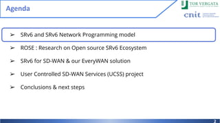 SRv6 experience for italy iPv6 council | PDF | Computer Networking | Computing
