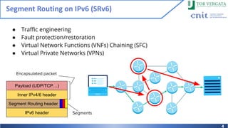 SRv6 experience for italy iPv6 council | PDF | Computer Networking | Computing