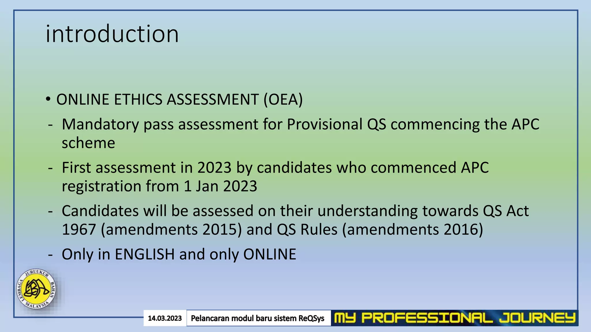 Sr Wan Ainon - OEA - 20 minutes.pptx