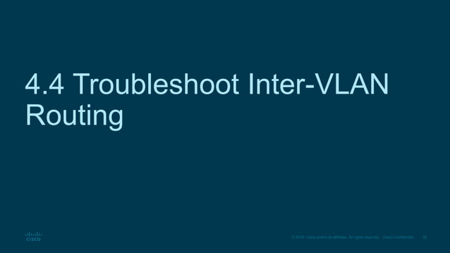 Cisco Packet Tracer- SRWE_Module_4_Inter_VLAN.pdf | Computer Networking | Computing