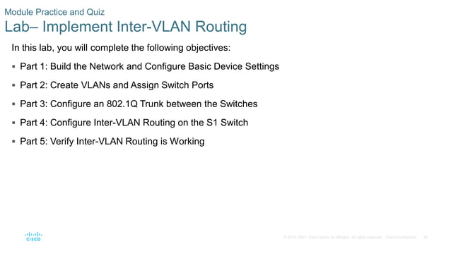 Cisco Packet Tracer- SRWE_Module_4_Inter_VLAN.pdf | Computer Networking | Computing