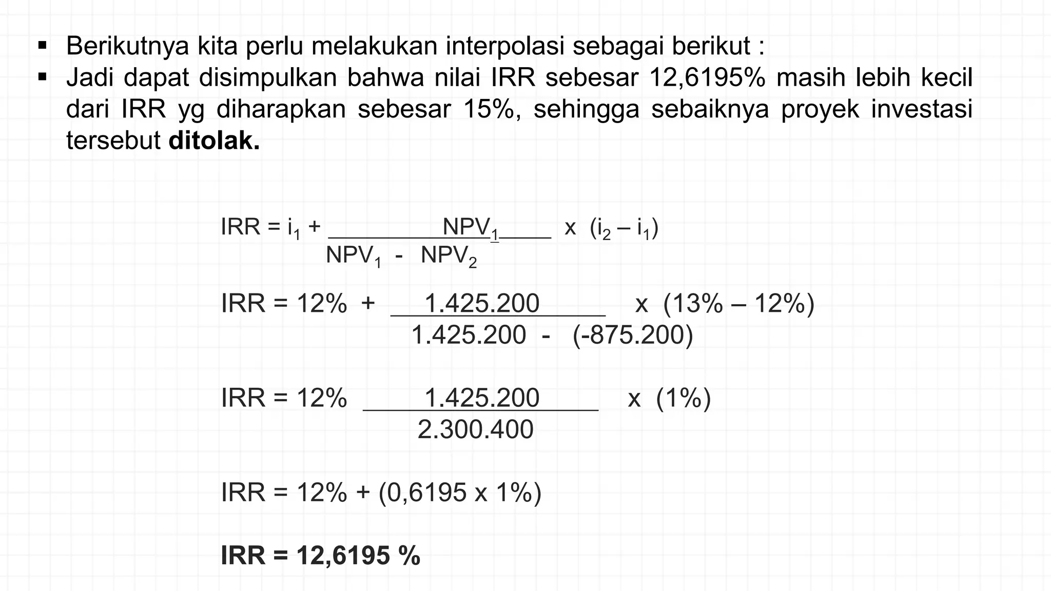Bab 10 - Penganggaran Modal | PDF