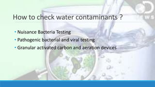 water contaminants | PPTX