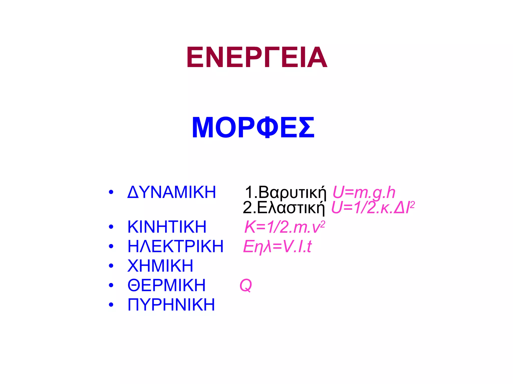 ενεργεια | PPT