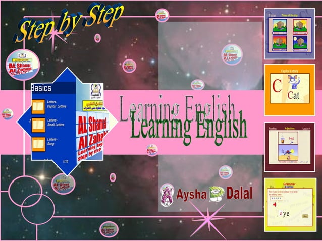 learning English step by step | PPT