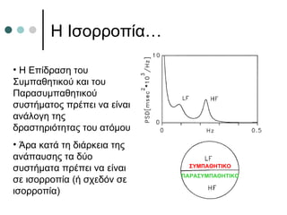 μεταβλητότητα καρδιακού ρυθμού | PPT