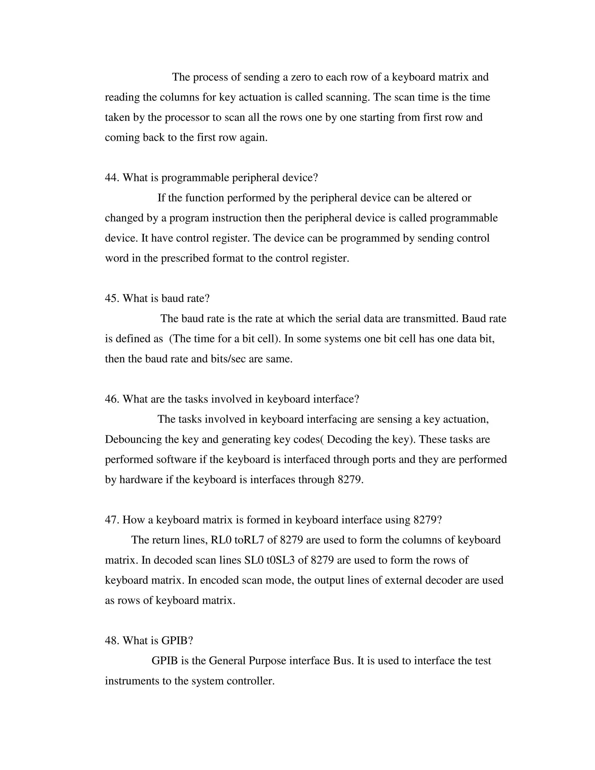 T-states in microprocessor 8085 | PDF