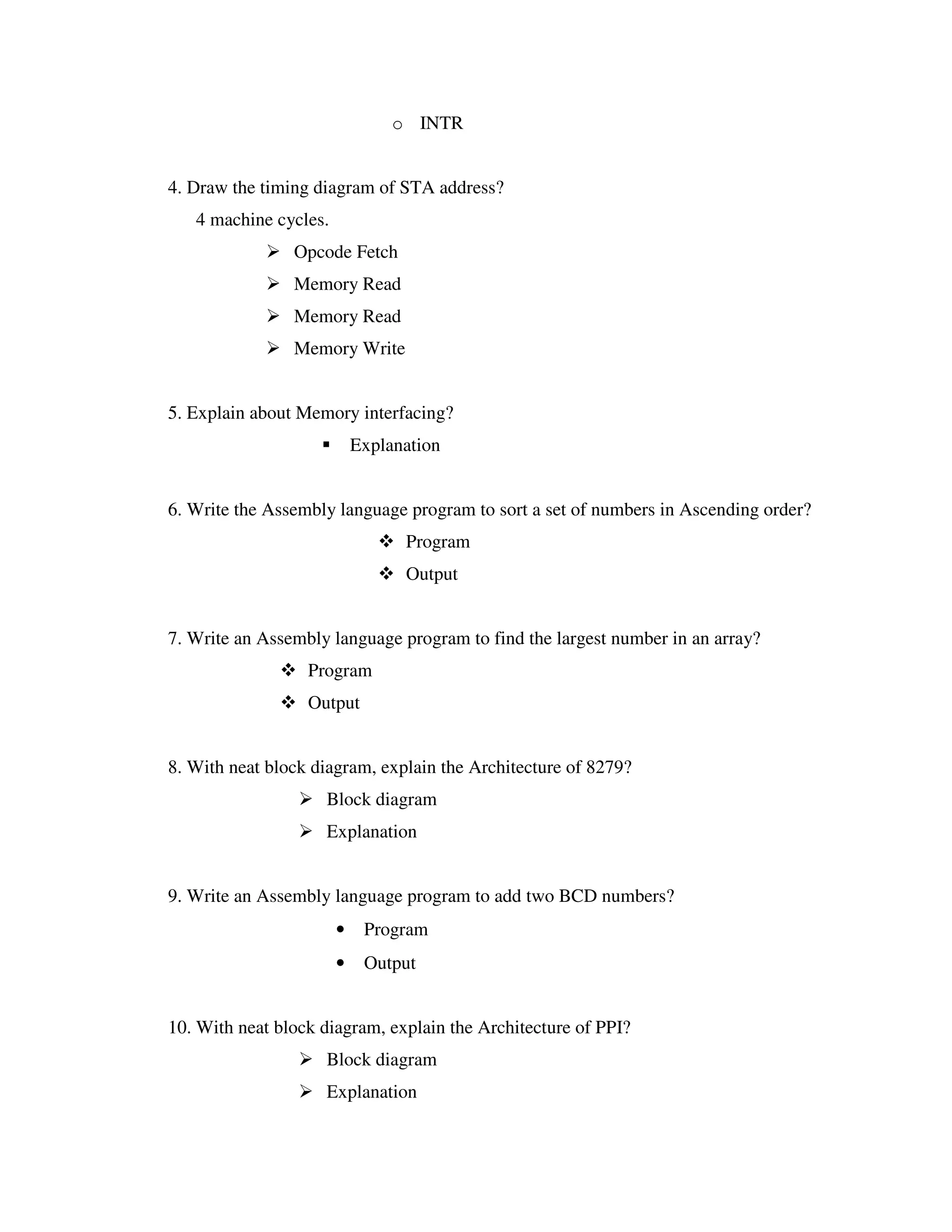 T-states in microprocessor 8085 | PDF