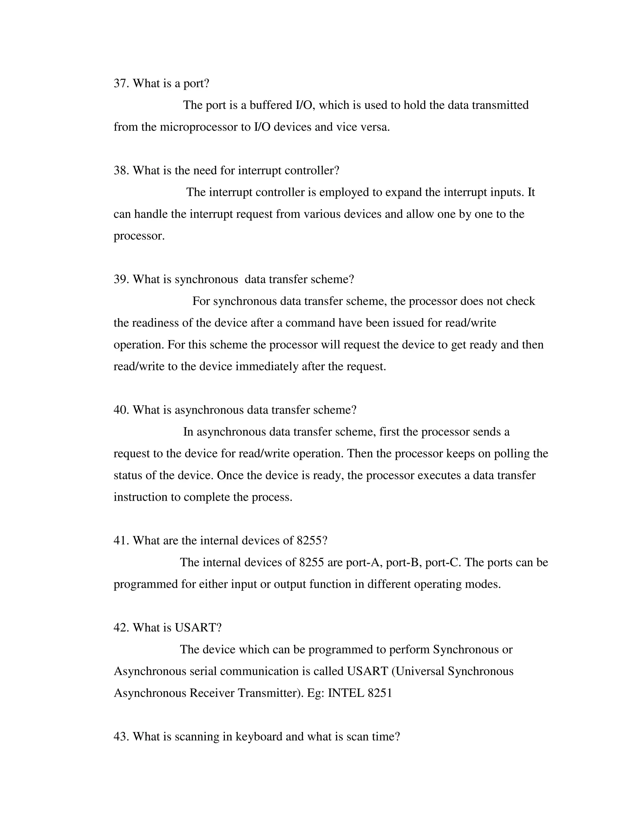 T-states in microprocessor 8085 | PDF