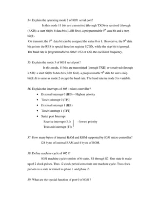 T-states in microprocessor 8085 | PDF