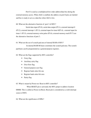 T-states in microprocessor 8085 | PDF