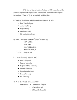 T-states in microprocessor 8085 | PDF
