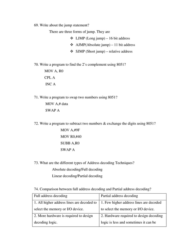 T-states in microprocessor 8085 | PDF