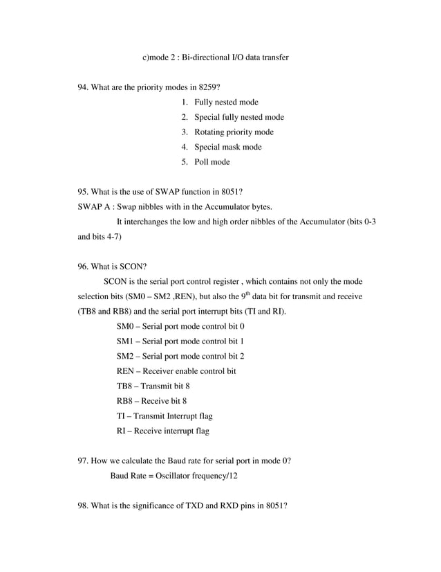 T-states in microprocessor 8085 | PDF