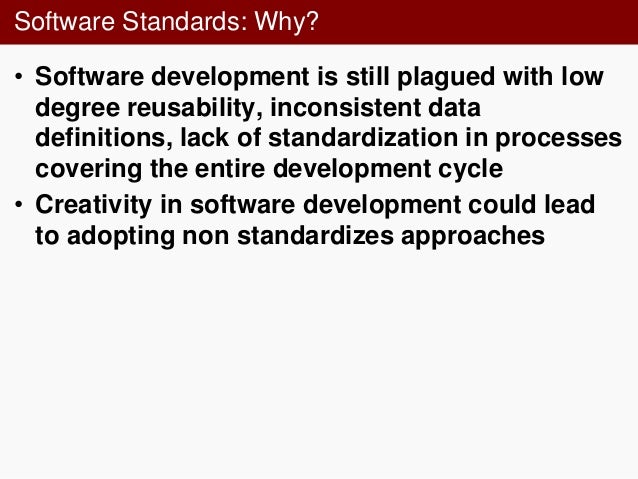 Software Standards