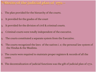 warren hasting's judicial plan | PPTX